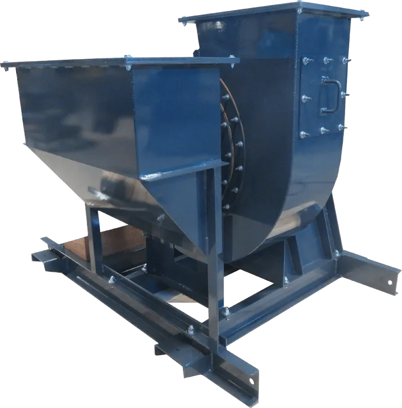 Food Processing Plant: Backward Curved Dust Collection Fan