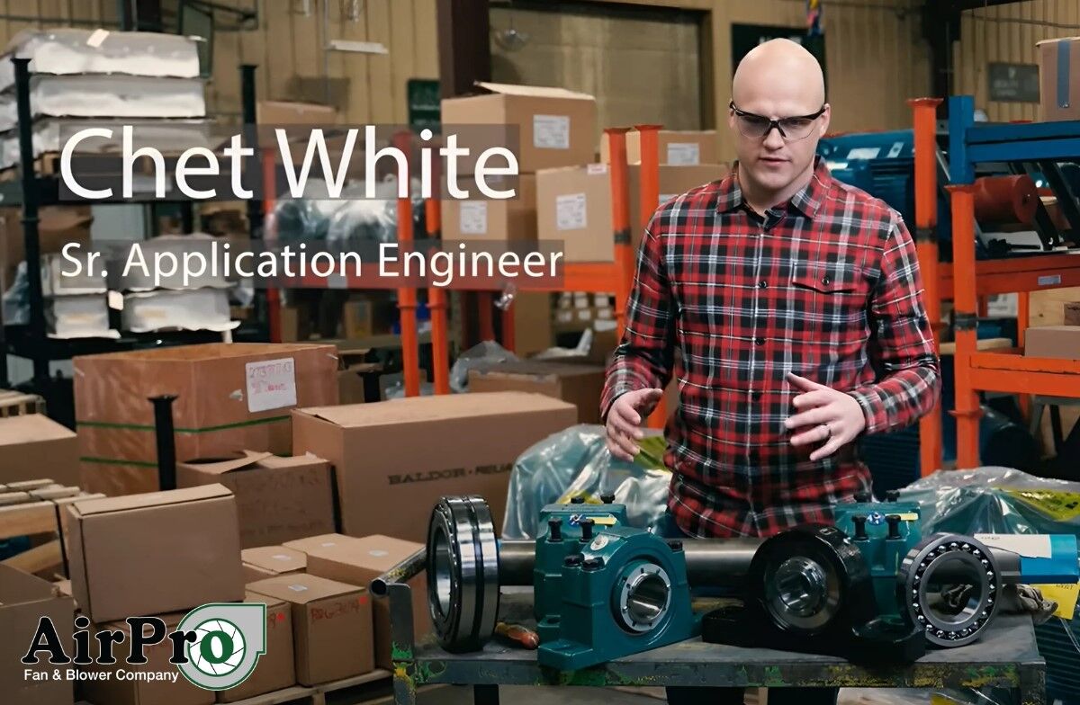An Essential Guide to Industrial Fan Bearings | AirPro